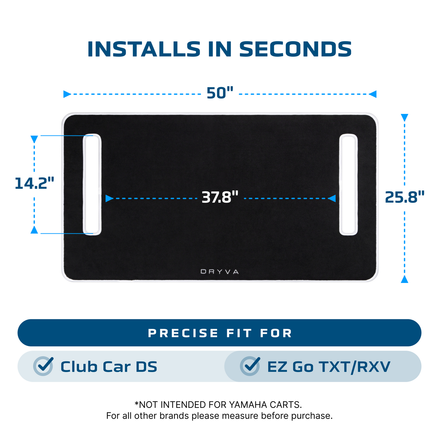 Golf Cart Seat Cover - EZ- GO/Club Car – Dryva